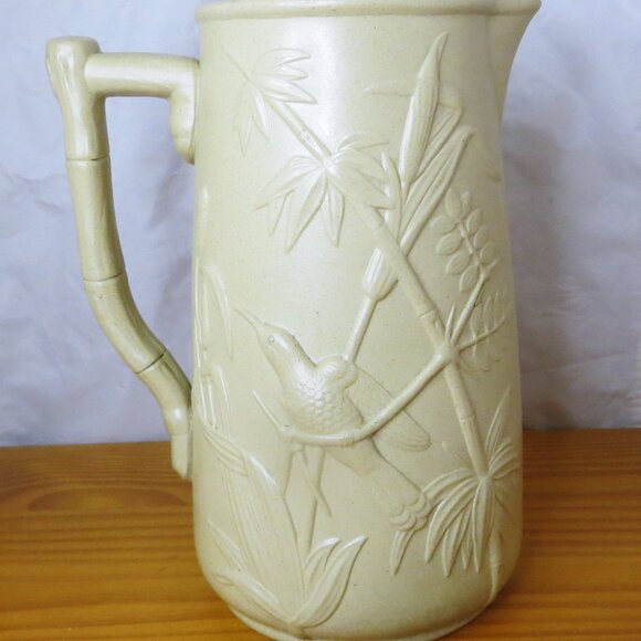 Kitchen | Antique Aesthetic Tropical Bird And Bamboo Handle James ...